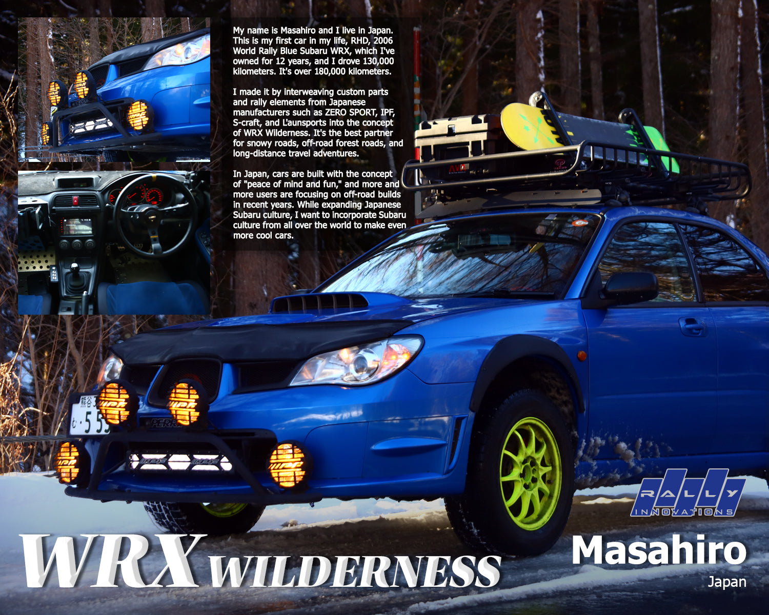 February 2026 - Masahiro // WRX Wilderness – Rally Innovations