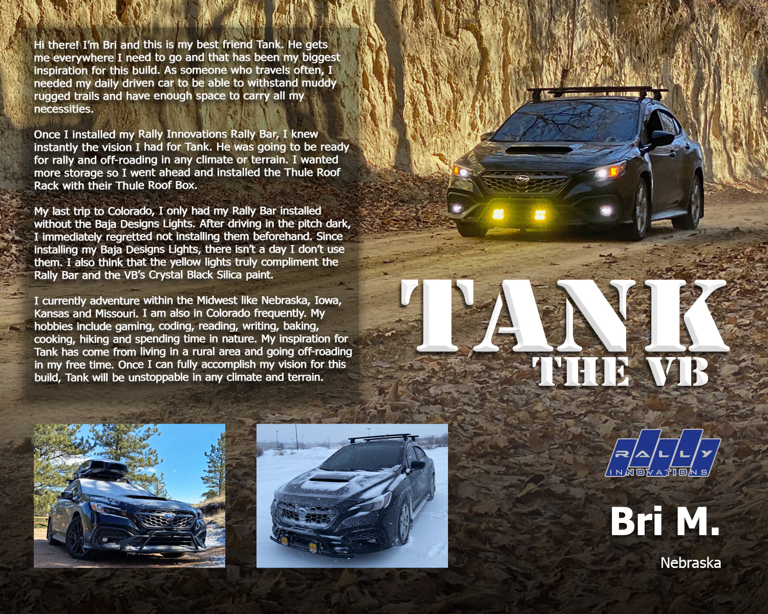 May 2024 - Bri M. // Tank the VB – Rally Innovations