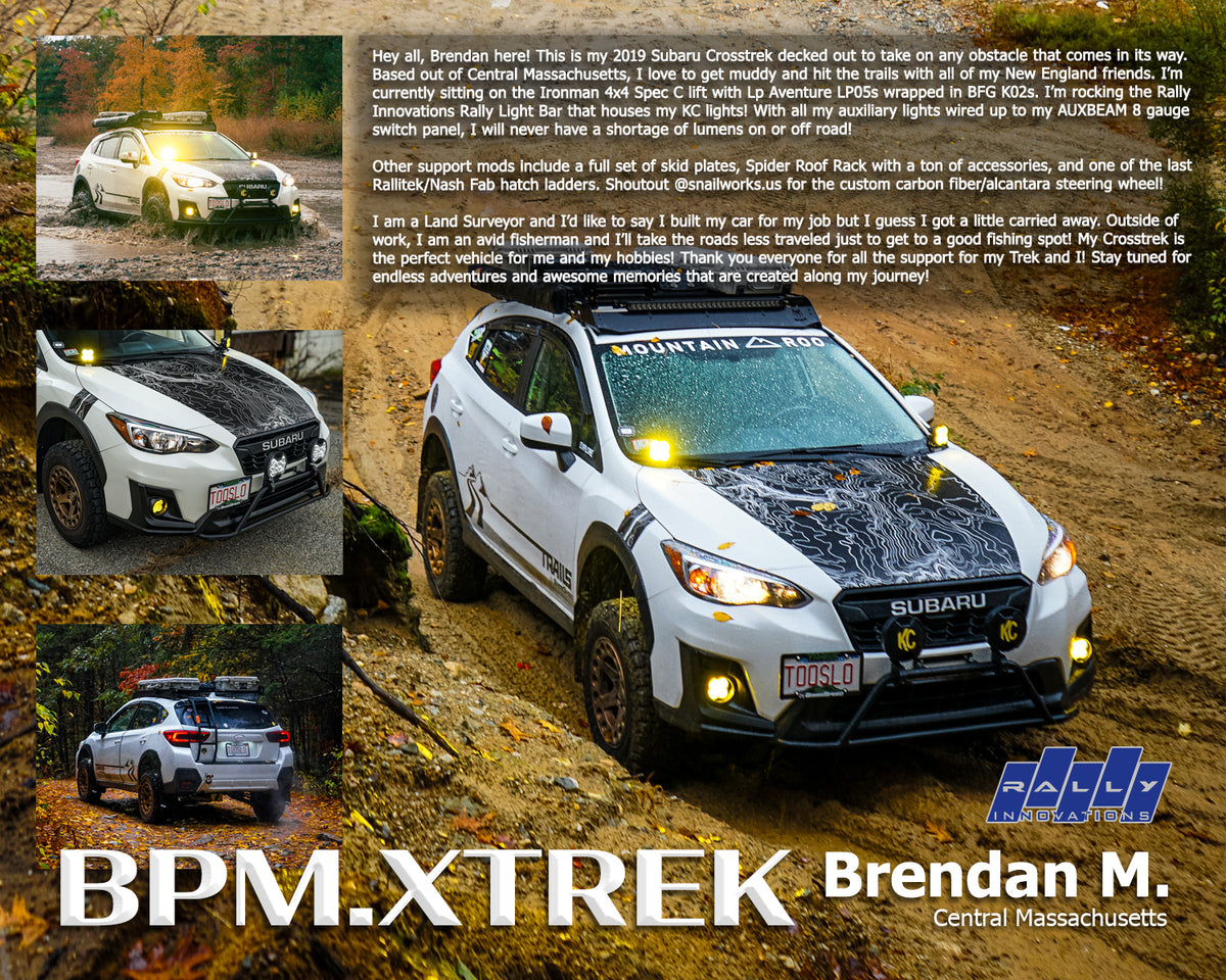 Rally Innovations - Light Mounting Solutions, Wings, Aero, Lights