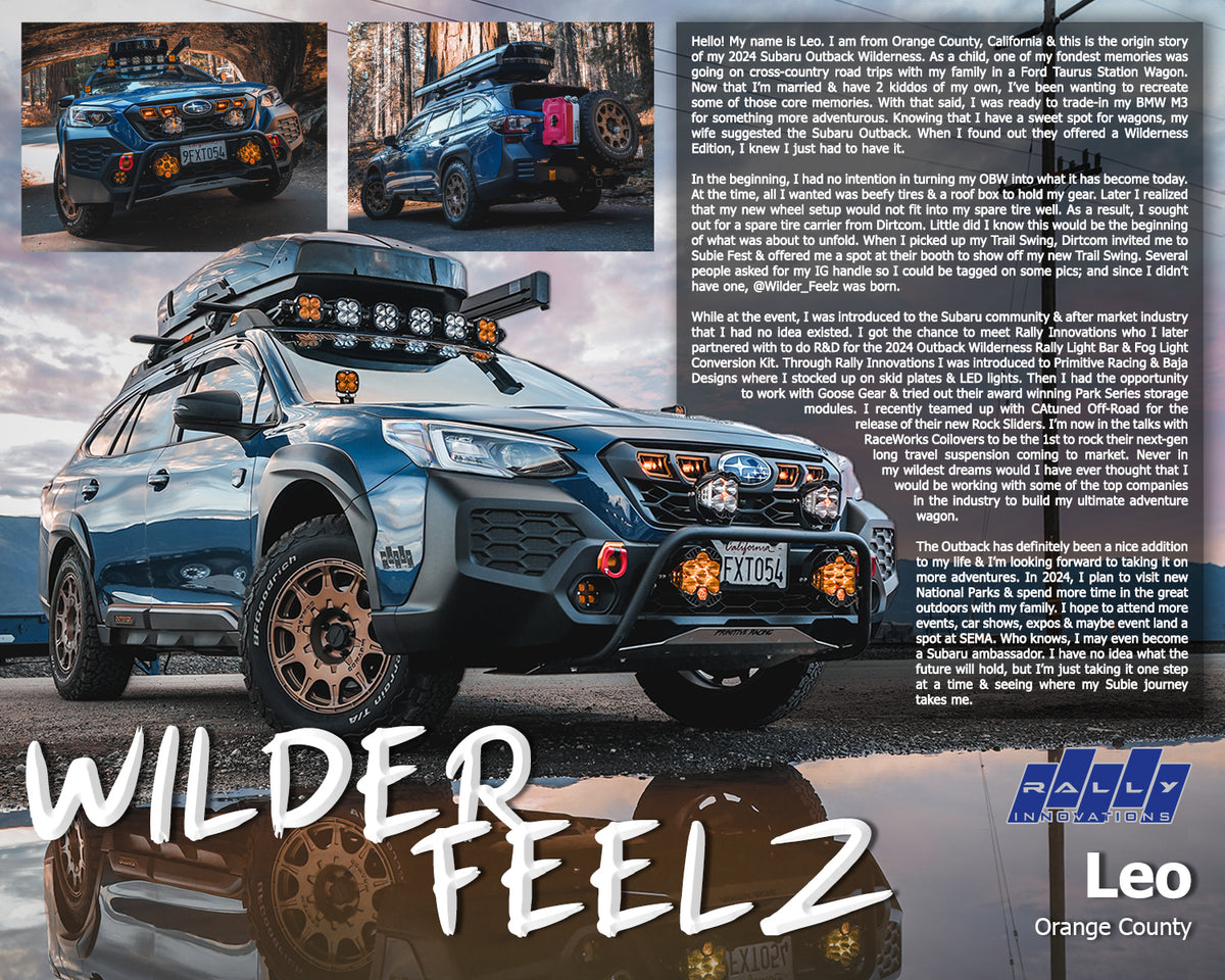 Rally Innovations - Light Mounting Solutions, Wings, Aero, Lights