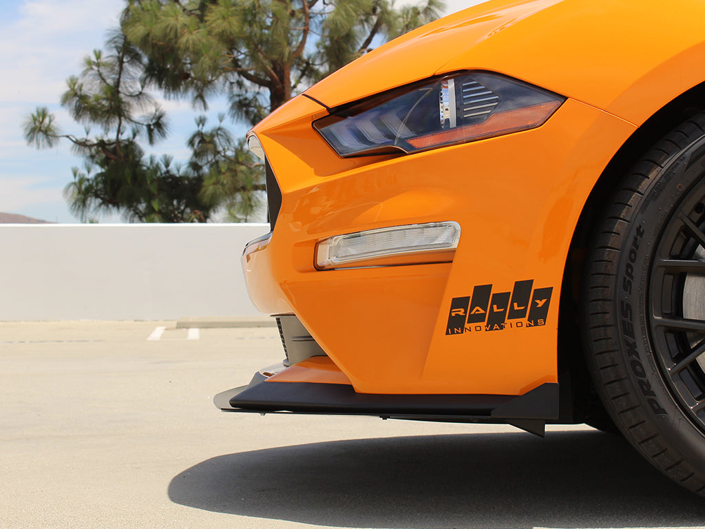 2018-2023 Ford Mustang 3-Piece Front Splitter [FO-P8T-FSP-03] – Rally ...