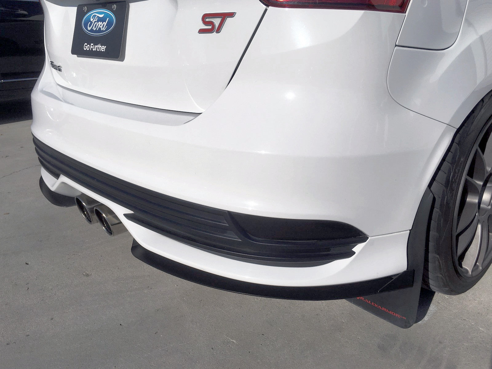 2015-2017 Ford Focus ST Rear Splitter | Rally Innovations