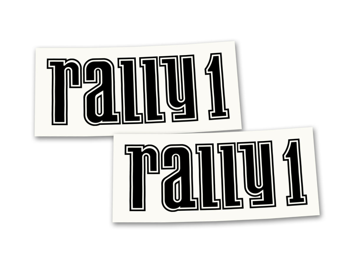 Rally 1 Logo Sticker [RI-LGO-STK-03] – Rally Innovations